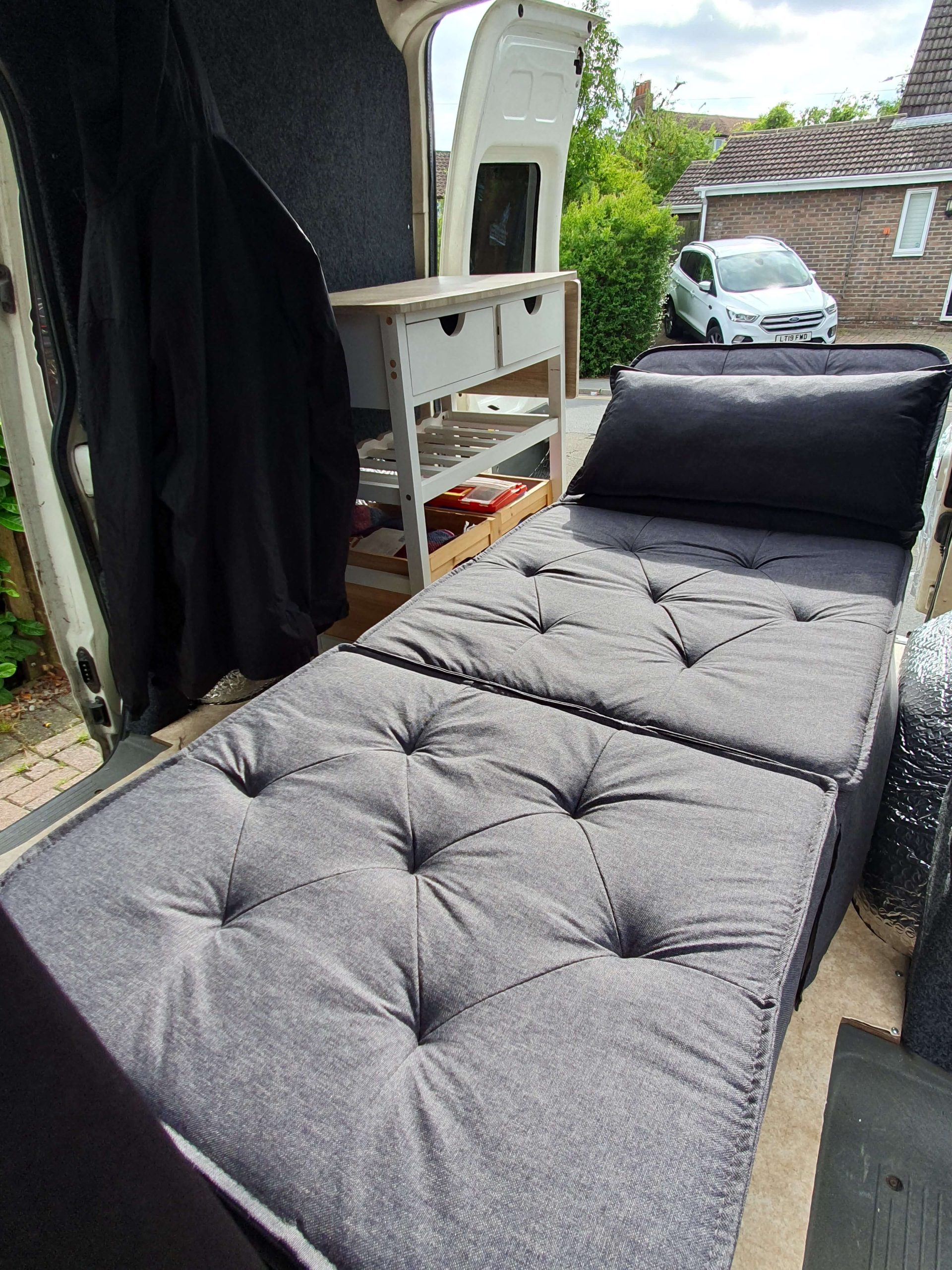 Space Saving Camper Van Bed: The Pull Out Camping Bed – Micro Camper City